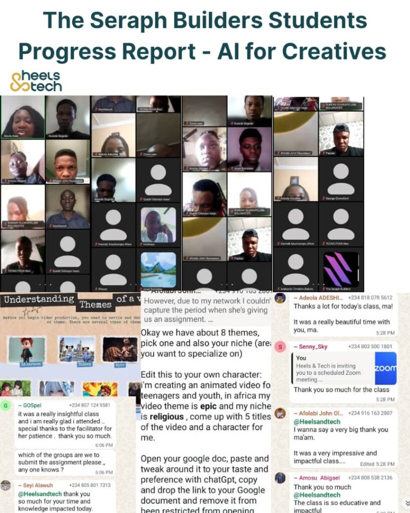 Heels and Tech Teams Up with The Seraph Builders and The Nuel Foundation to Empower 100 Students ...