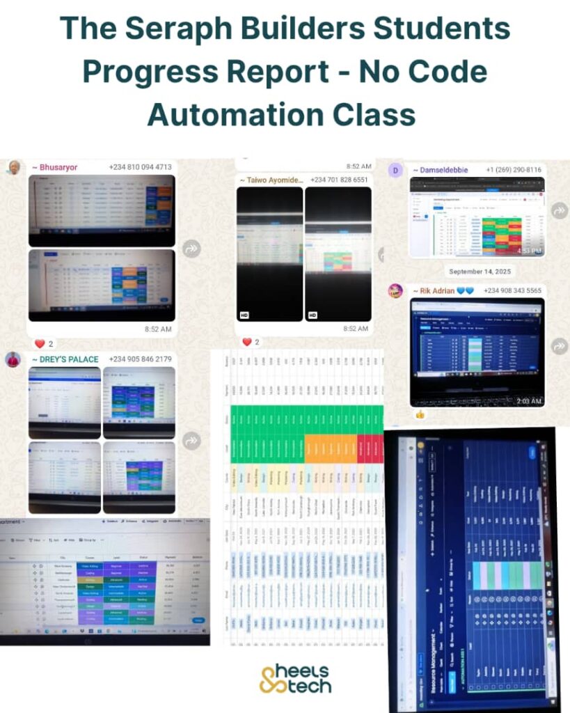 Heels and Tech Teams Up with The Seraph Builders and The Nuel Foundation to Empower 100 Students ...